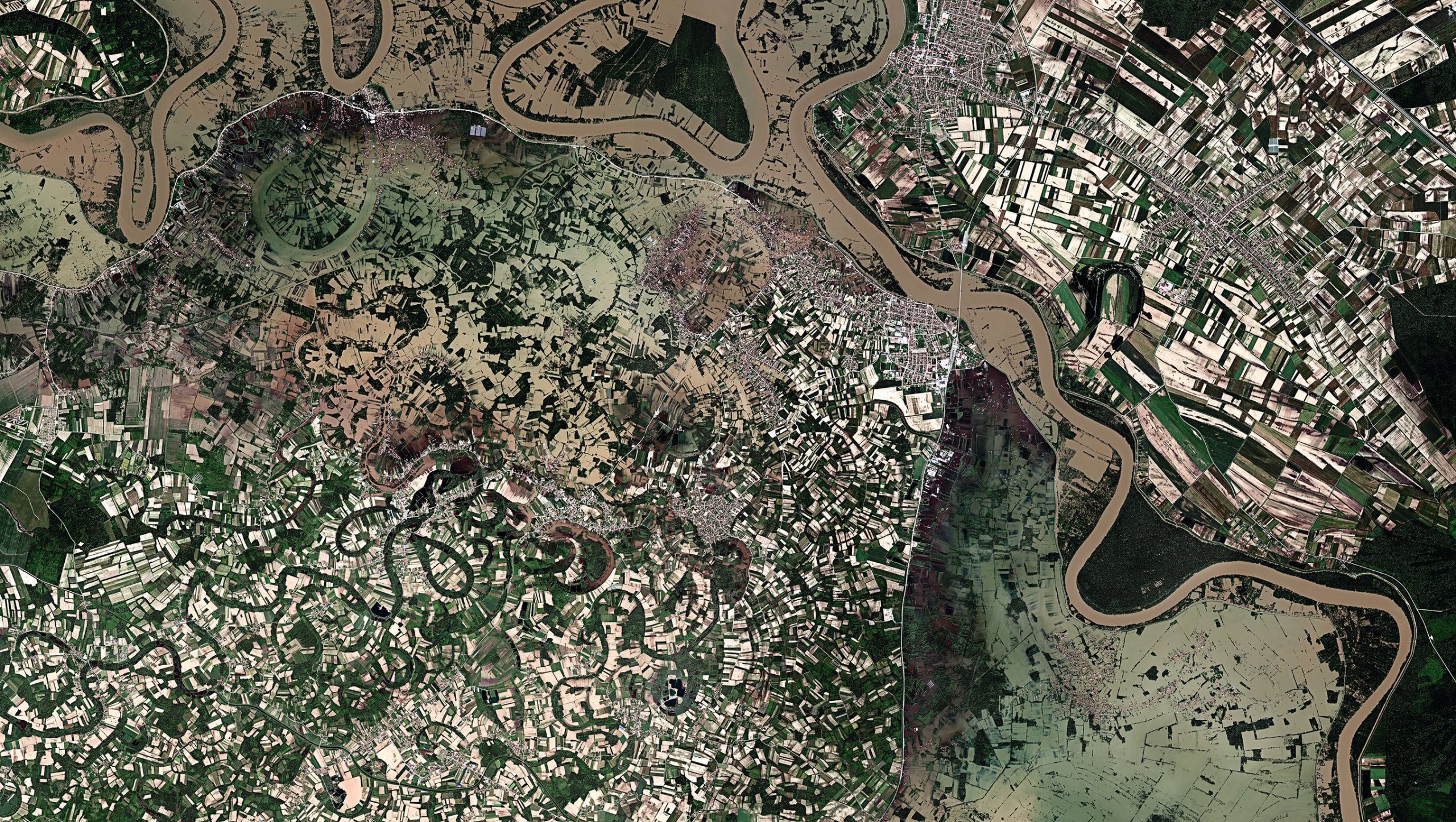 Flood, Croatia - e-GEOS