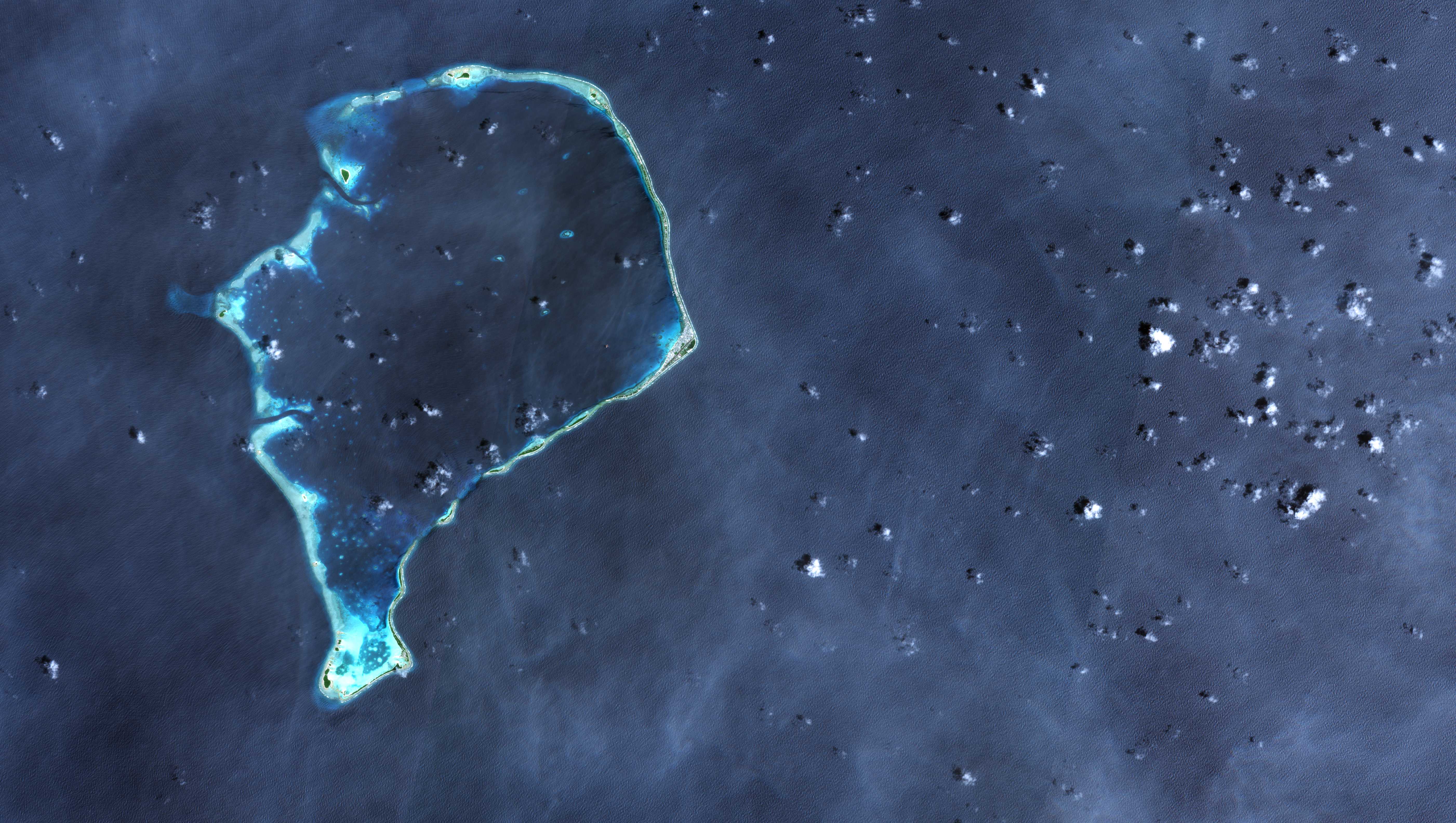 Tuvalu Island, Polynesian subregion of Oceania in the Pacific Ocean - e ...