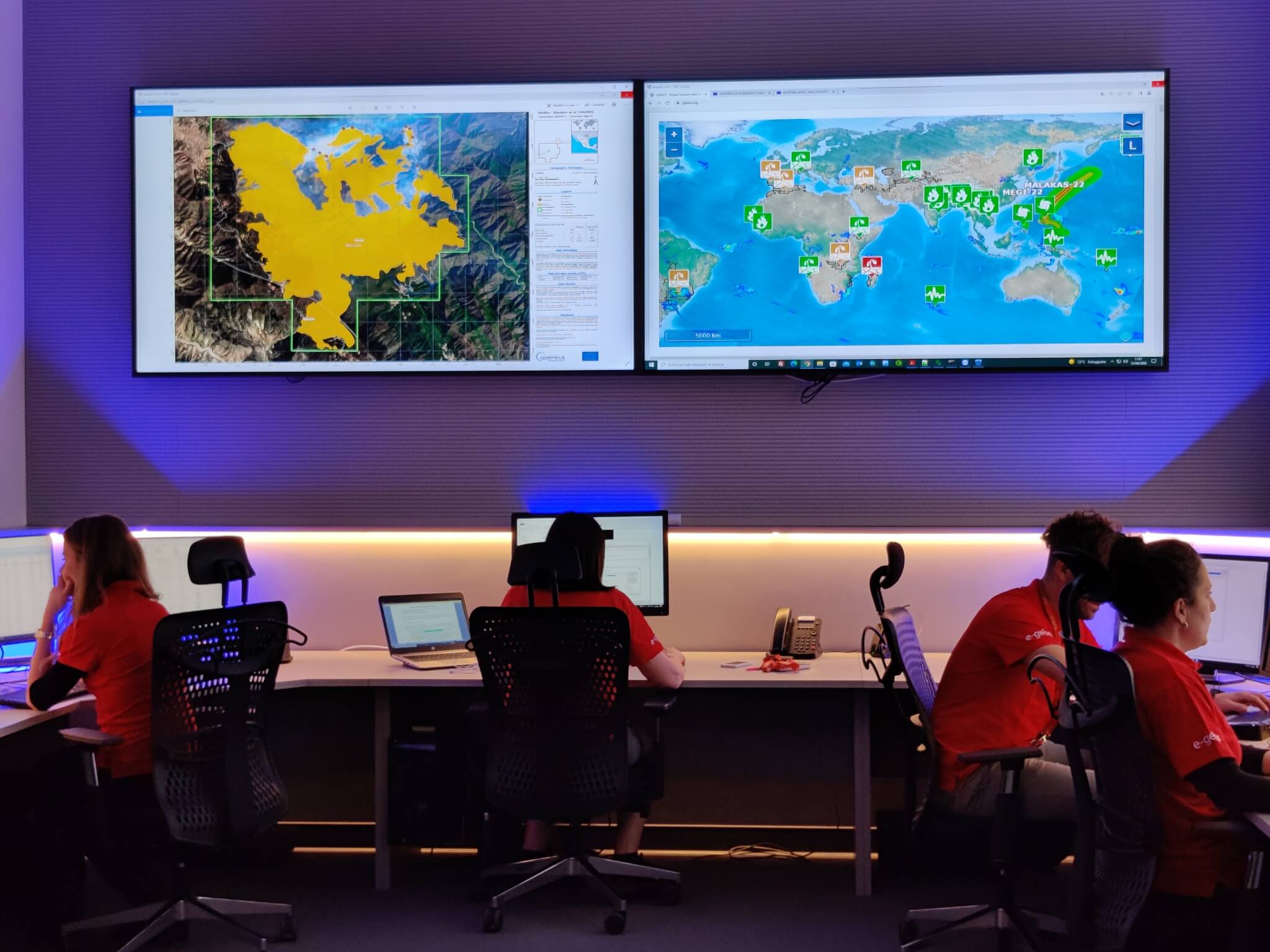 e-GEOS reconfirmed as head of the Emergency Management Service ...